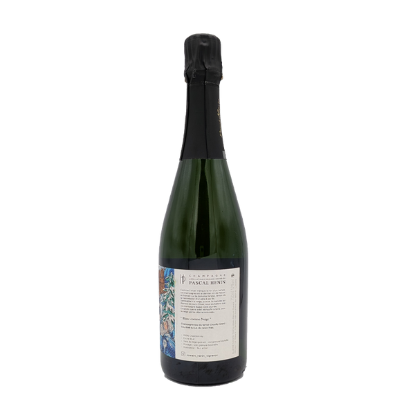 Champagne Blanc Comme Neige Bur Label Grand Cru, Pascale et Romain Hen ...