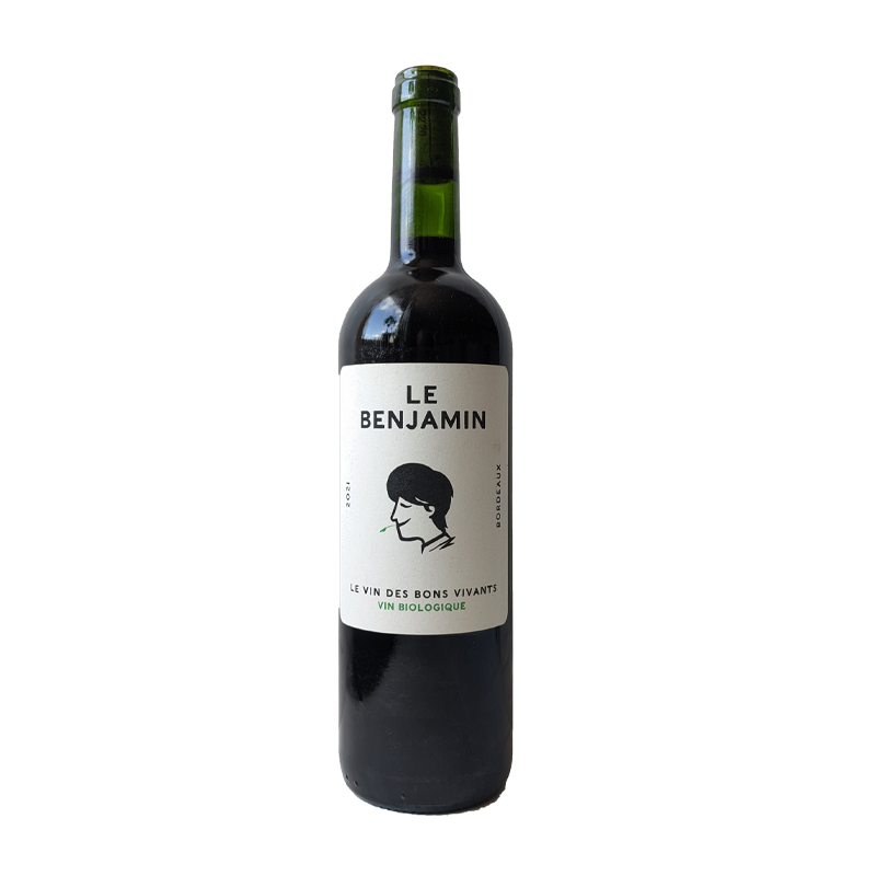Le Benjamin Bordeaux Rouge, Benjamin Hessel 2021 – SipWines Shop